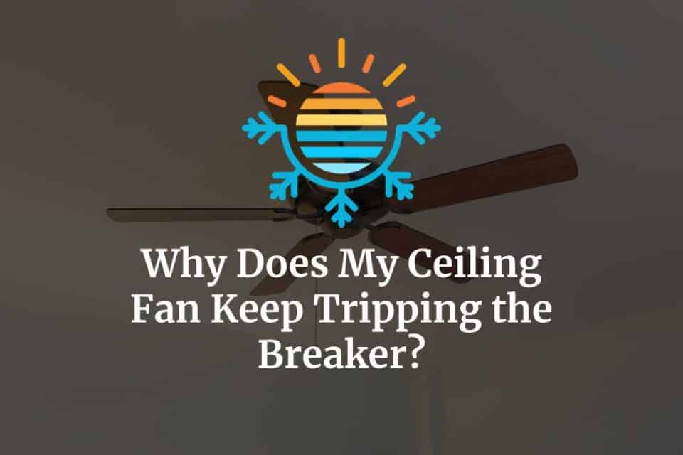 Why Does My Ceiling Fan Keep Tripping the Breaker? – Temperature Master