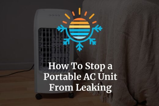 How To Stop a Portable AC Unit From Leaking (14 Effective Tips ...